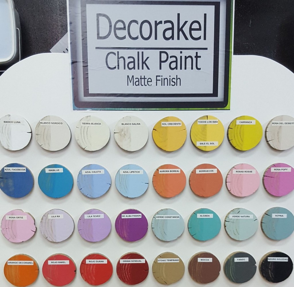 Nueva pintura a la tiza, chalk paint decorakel. - Decorakel